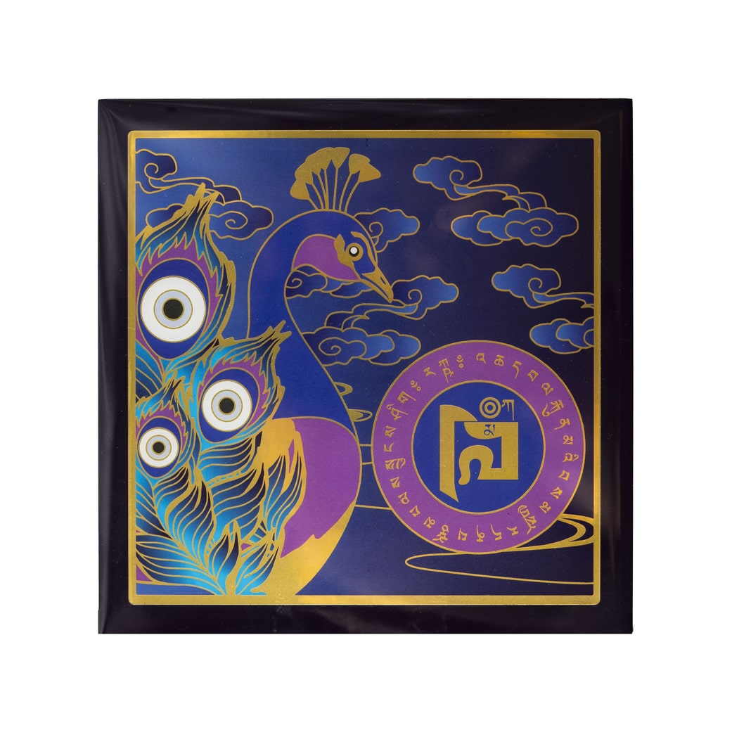 Placa del Pavo Real Mágico – VidaenFengShui.com